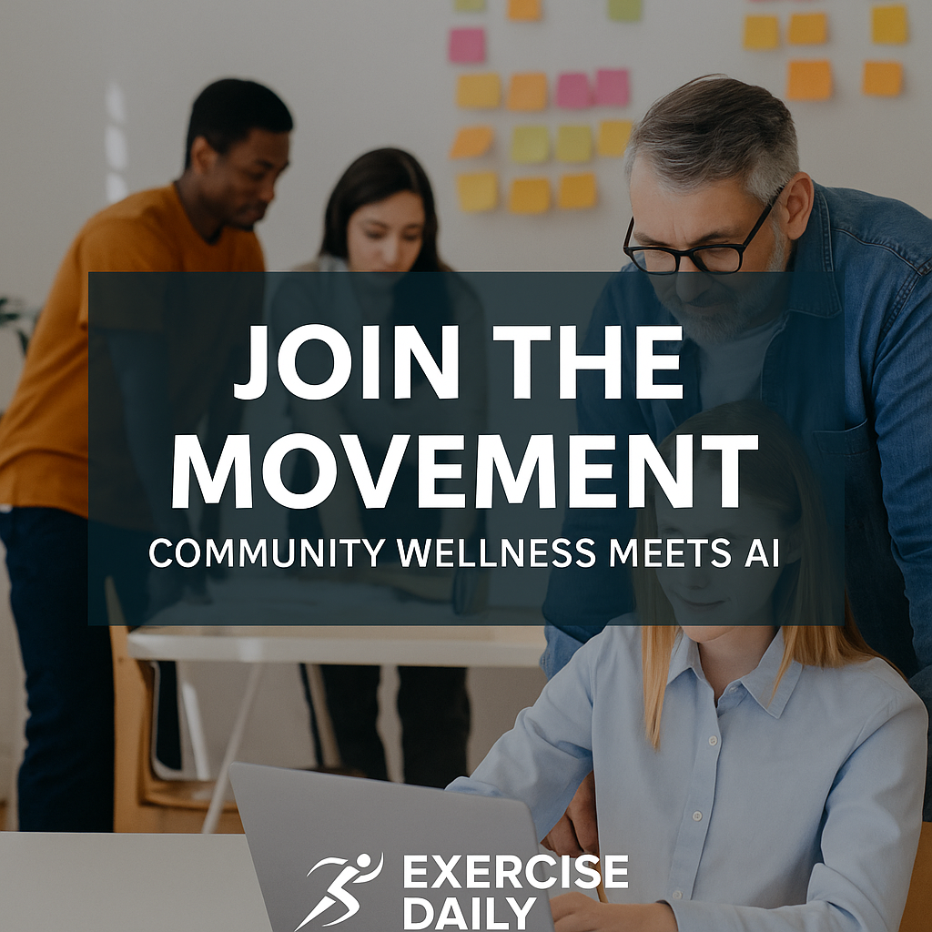 Join the Community | Exercise Daily Media Lab San Jose