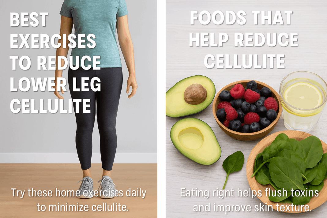 How to Get Rid of Cellulite on Lower Legs | Exercise, diet & lifestyle