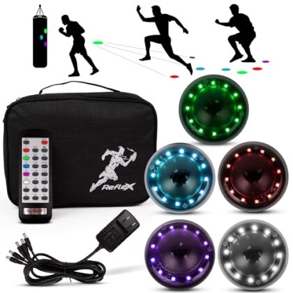 Light-Up Reaction Training Pods for Speed & Agility | Exercise Daily